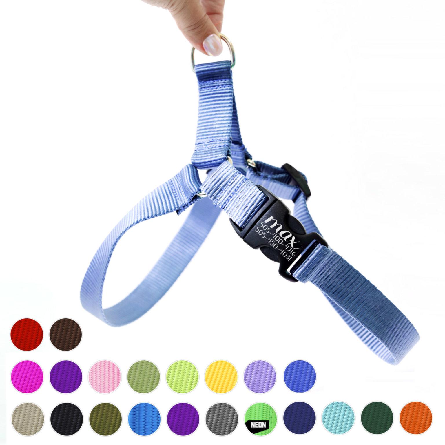 Personalized & Custom Dog Harnesses - Shop 100s of Styles