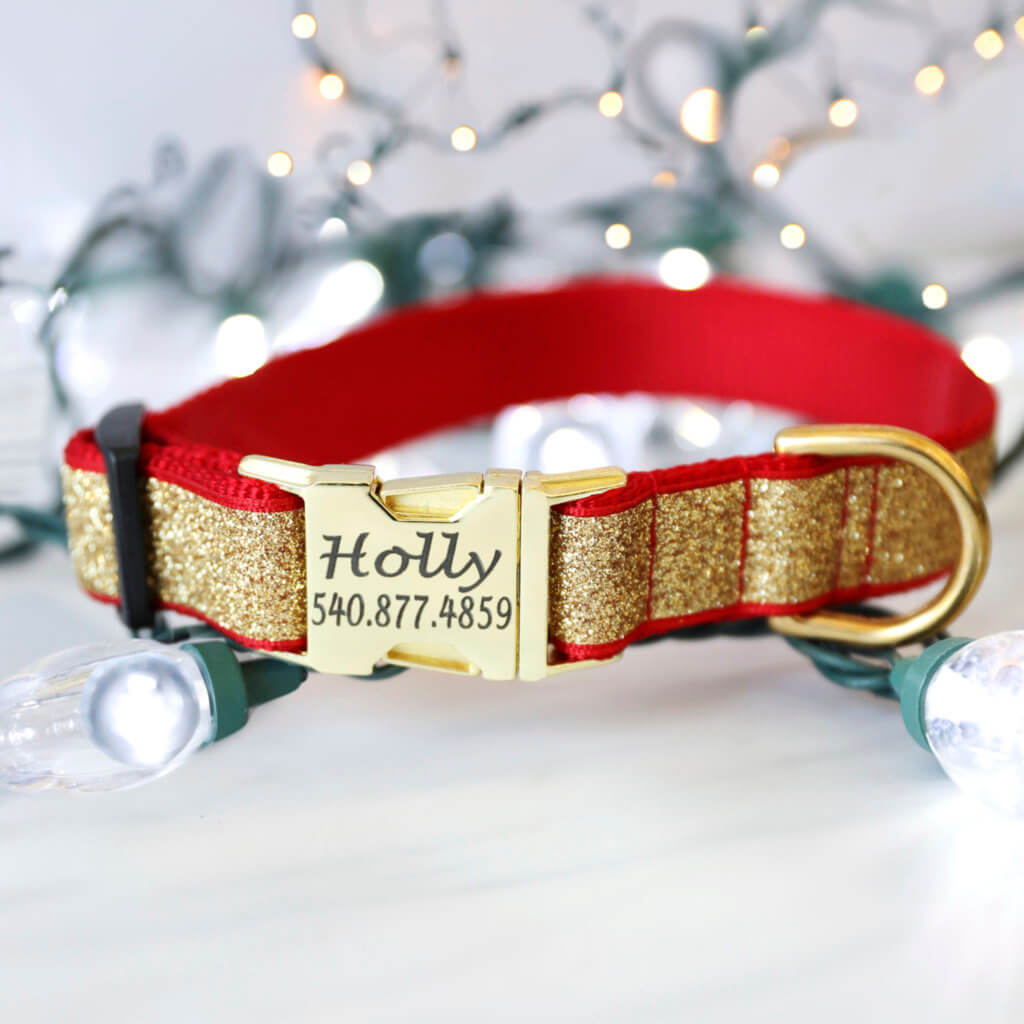 Christmas Dog Collars | Custom Handmade Selection