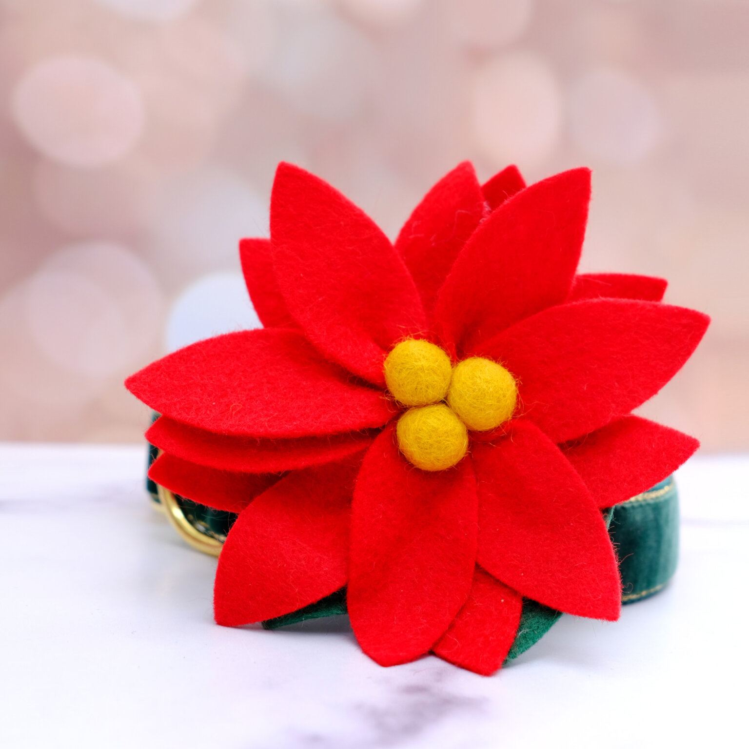 Dog Collar Flowers | Handmade by Mimi Green