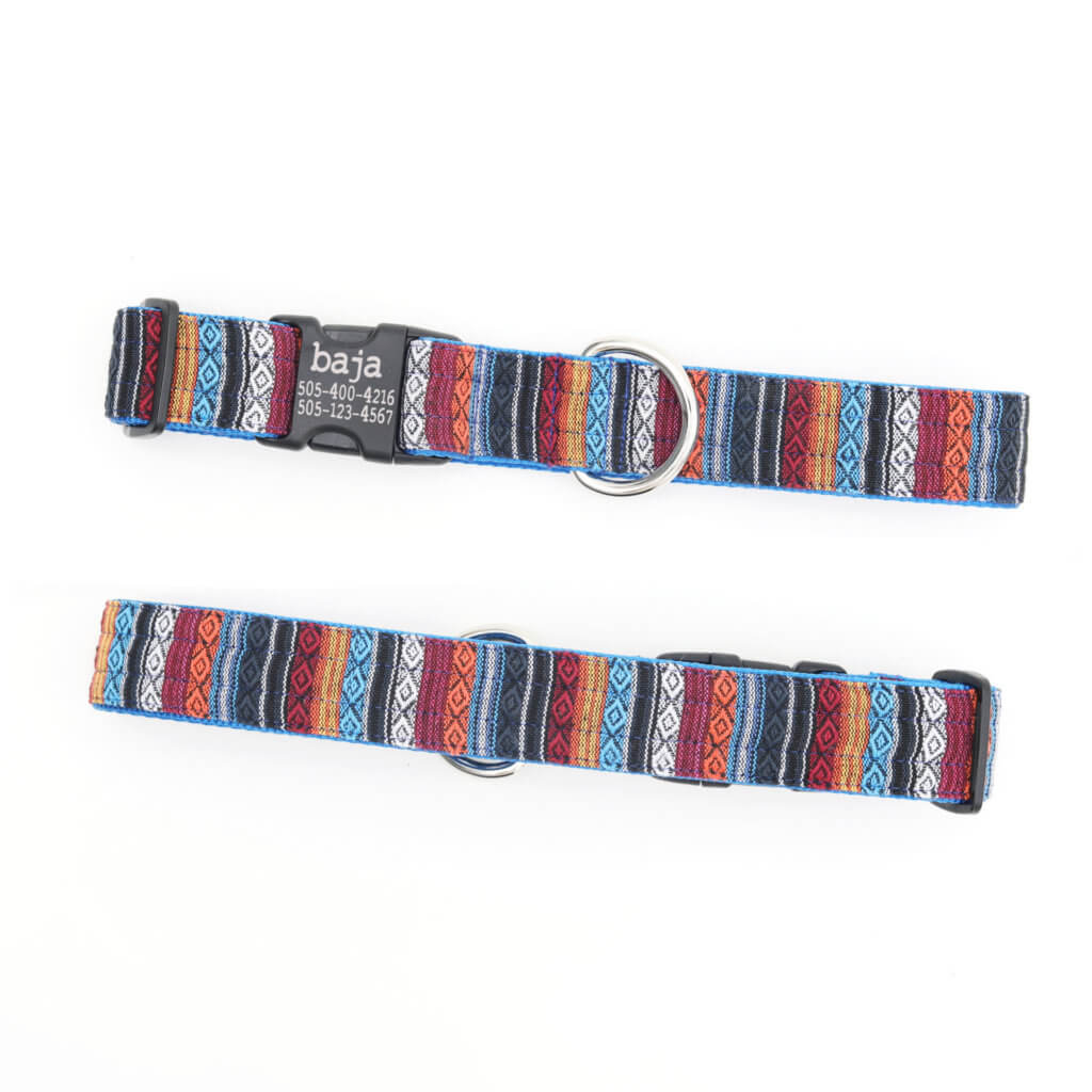 Canvas Dog Collars - Customize & Personalize | MimiGreen