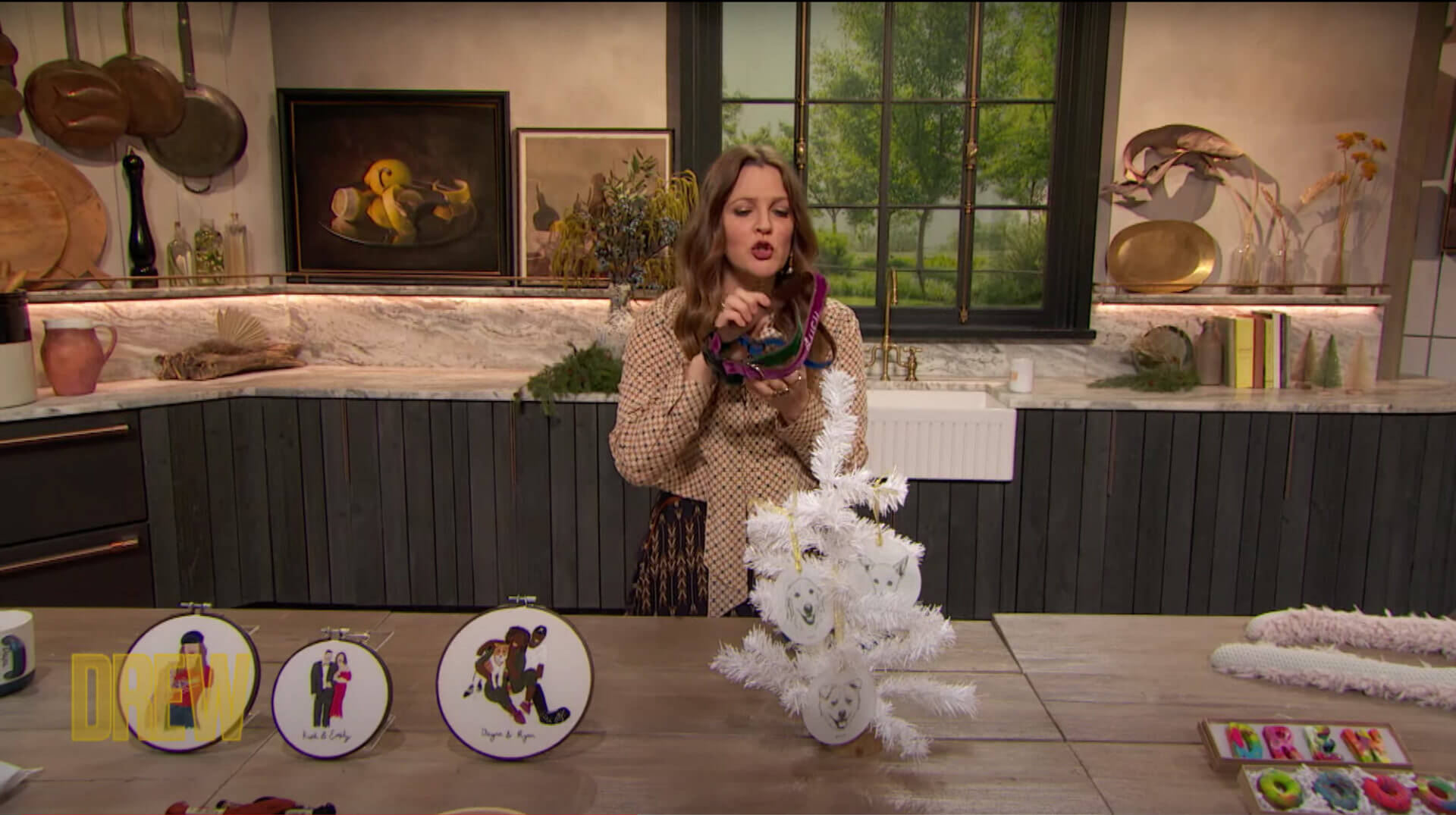 Mimi Green Collars Featured on the Drew Barrymore Show