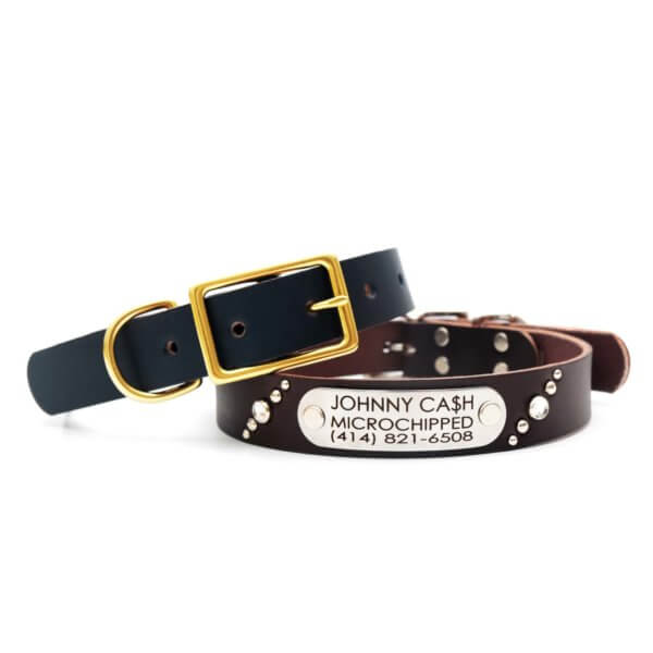 Leather Dog Collars - Custom, Personalized & Handmade