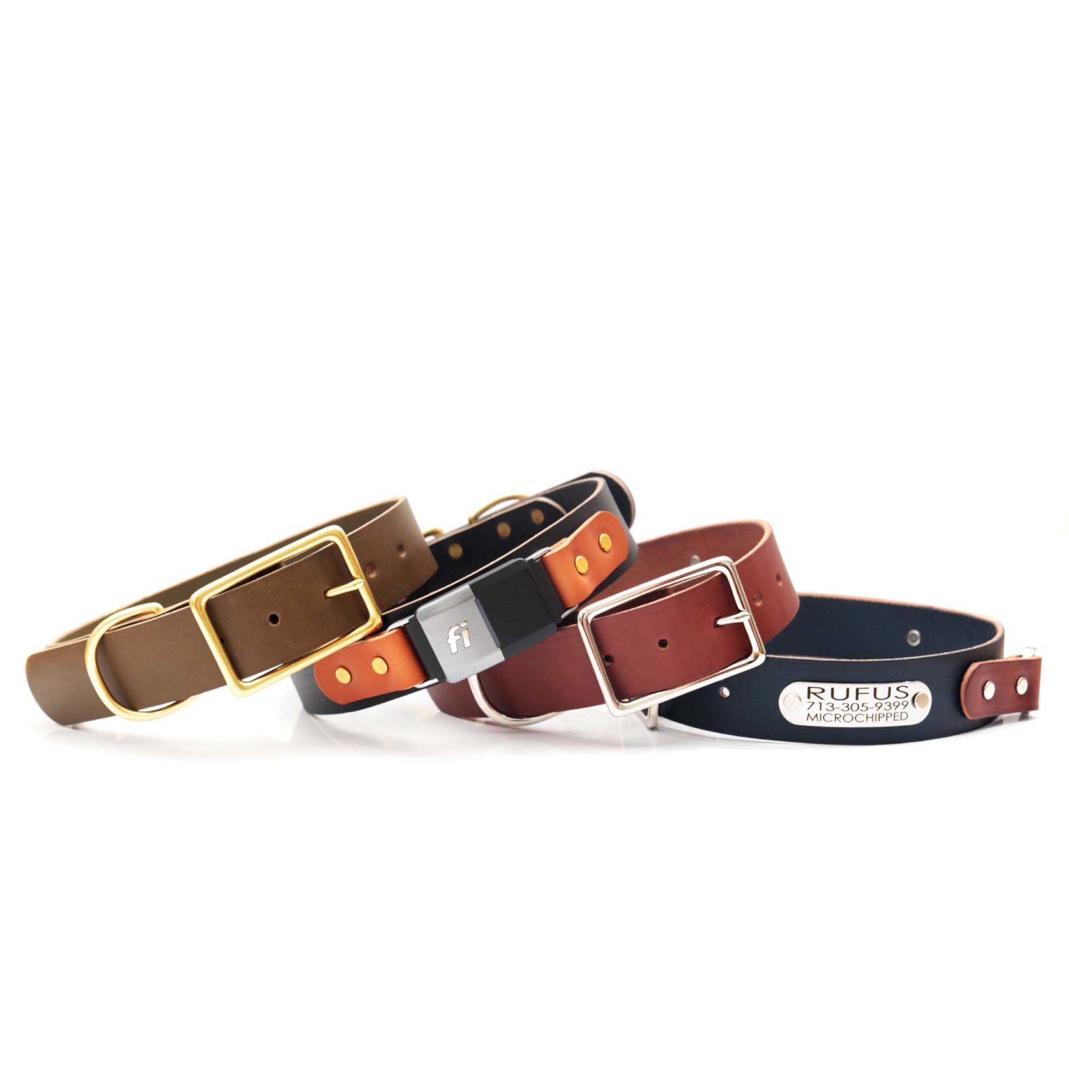 Leather Fi Compatible Collars - Handmade By MimiGreen