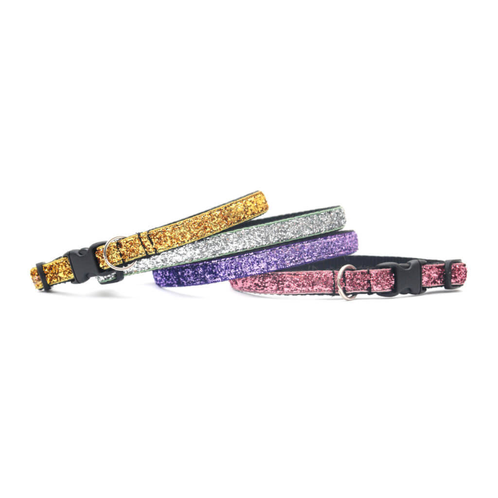 Sparkly Mermaid Glitter Cat Collar