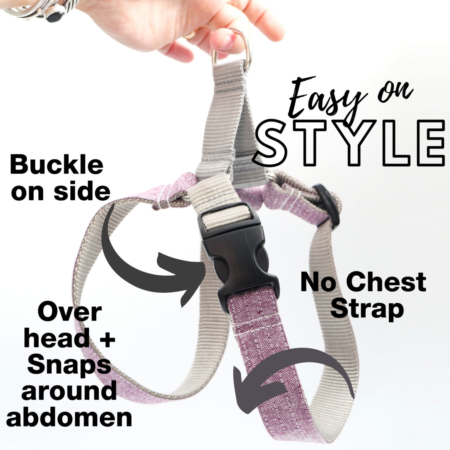Personalized & Custom Dog Harnesses - Shop 100s of Styles