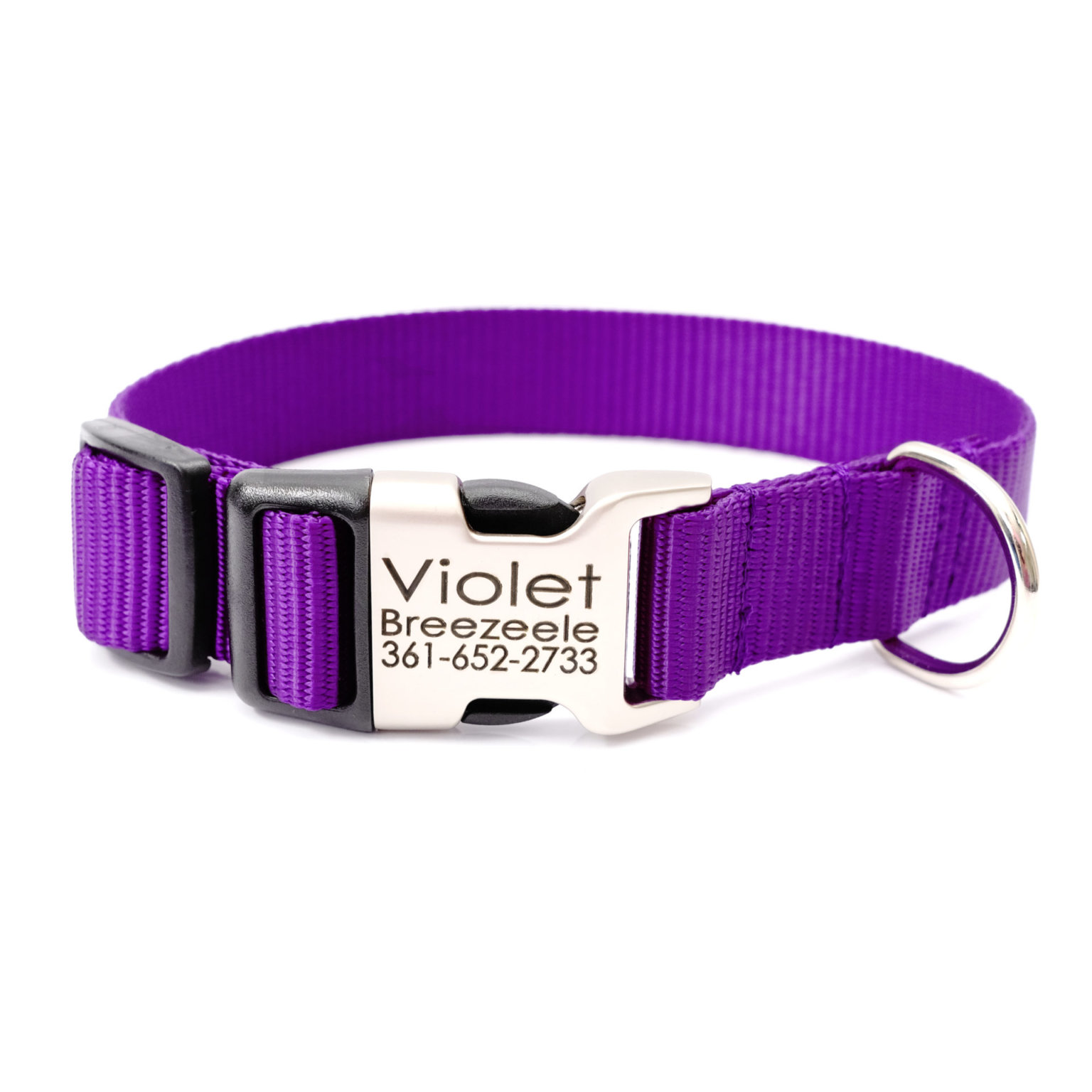 Nylon Dog Collars - Personalized & Heavy Duty