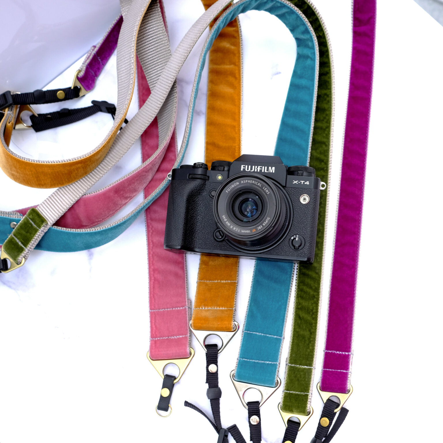 Velvet DSLR or Mirrorless Camera Strap | Handmade in the USA