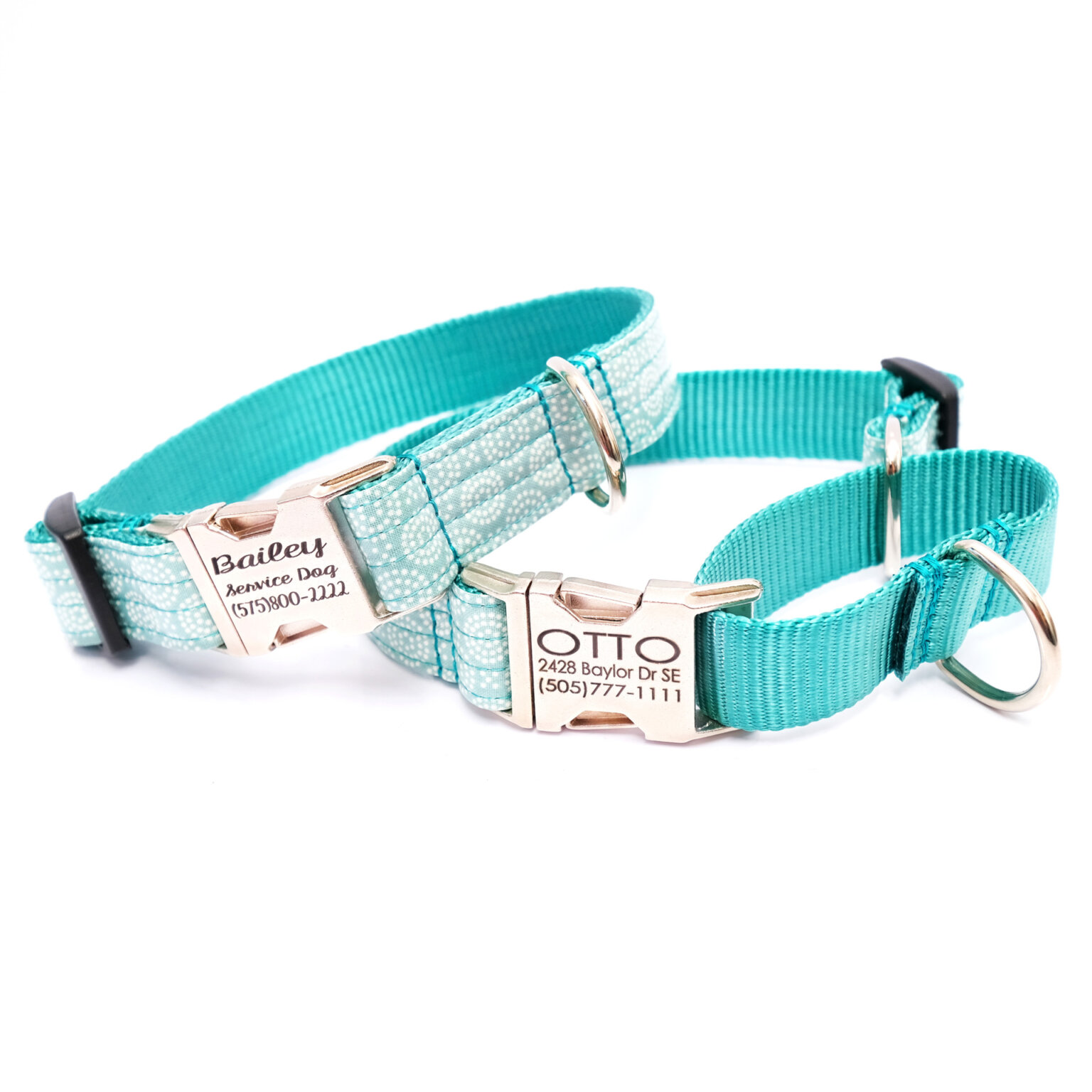 Custom & Personalized Handmade Dog Collars and Leashes