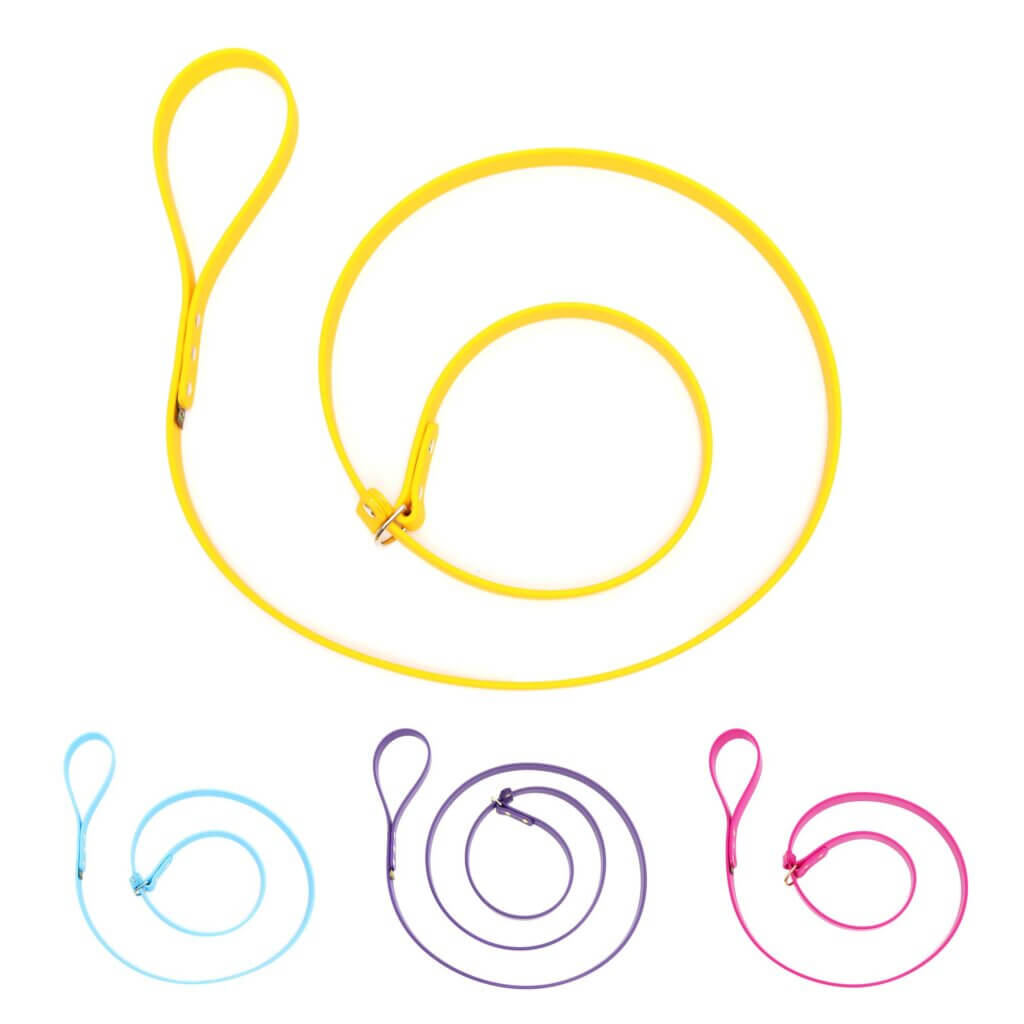 Biothane Slip Lead Leash | Waterproof + 21 Color Options