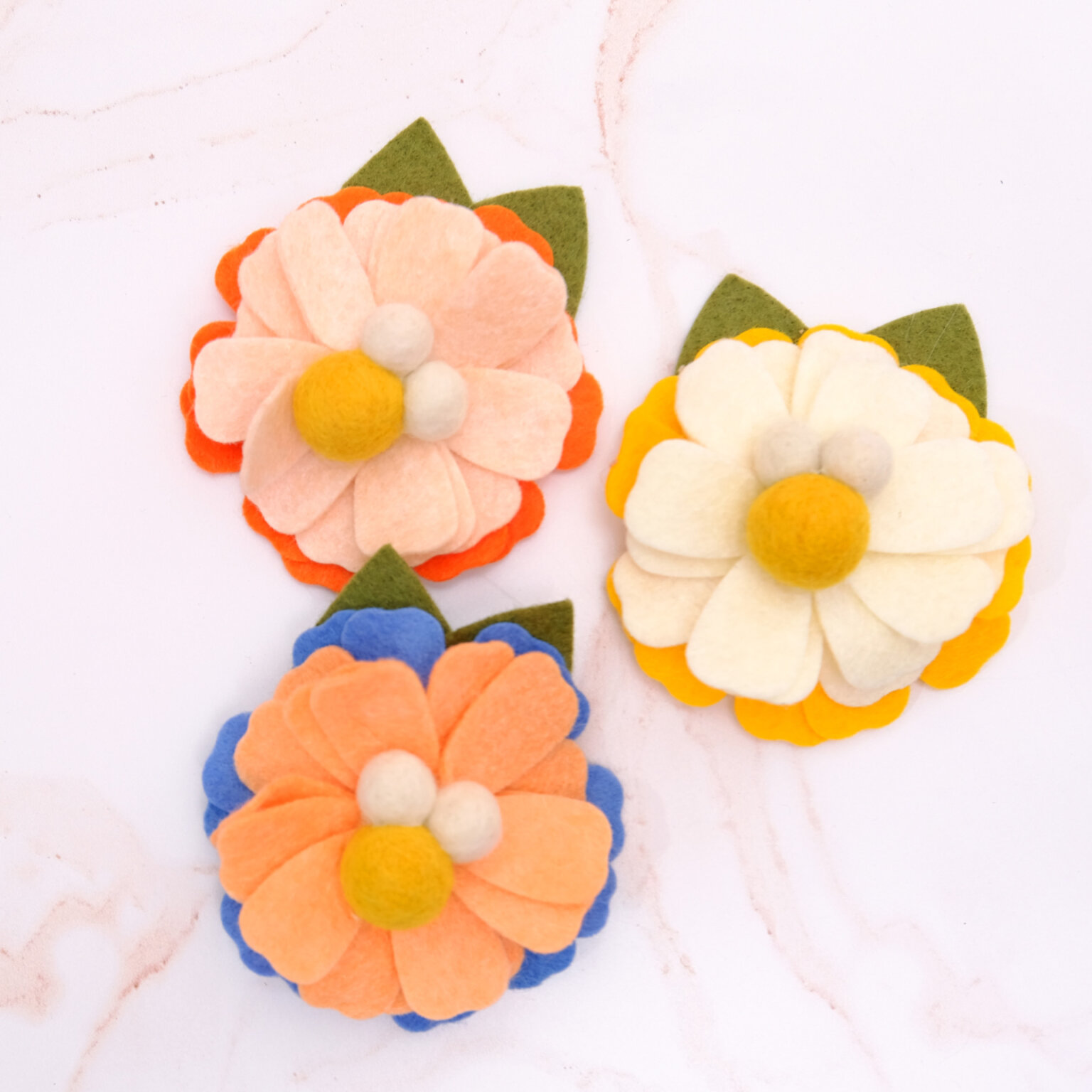 Dog Collar Flowers | Handmade by Mimi Green