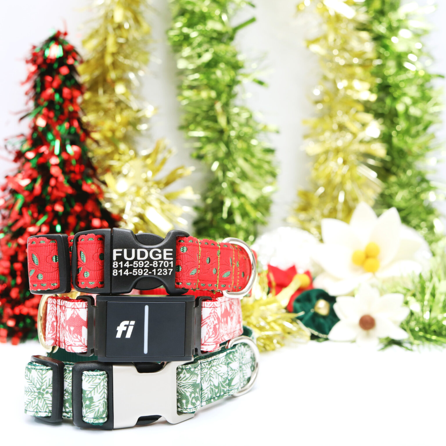 Christmas Dog Collars | Custom Handmade Selection