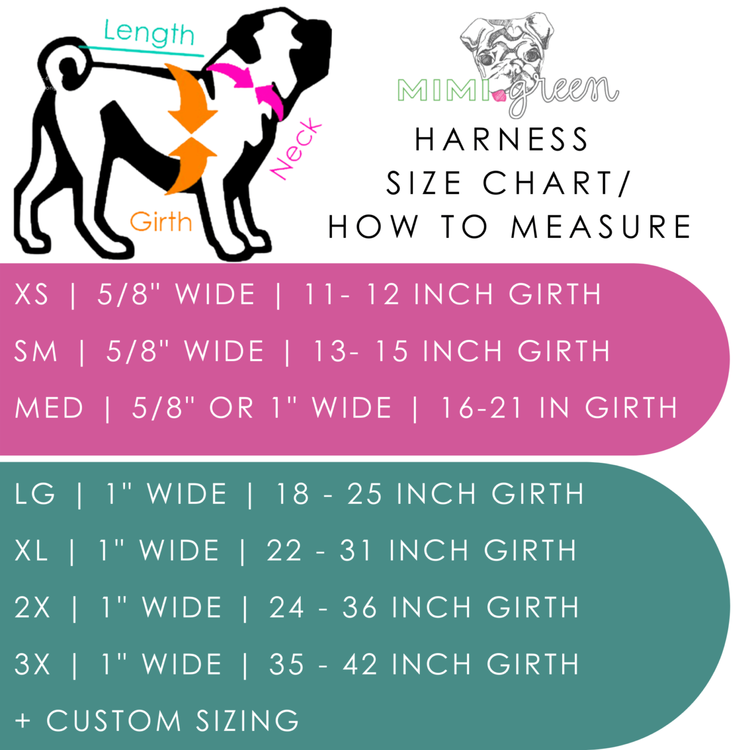 Dog Harness Size Chart: Find Your Dog's Perfect Fit